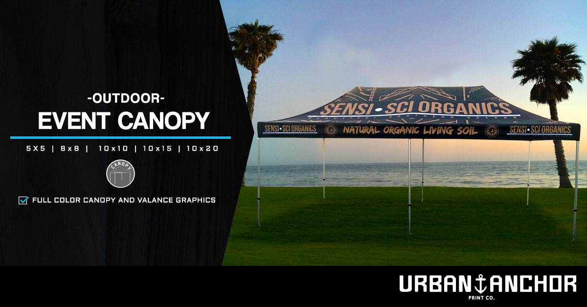 Custom Printed Full Color Sublimation Outdoor Pop Up Event Canopies ...